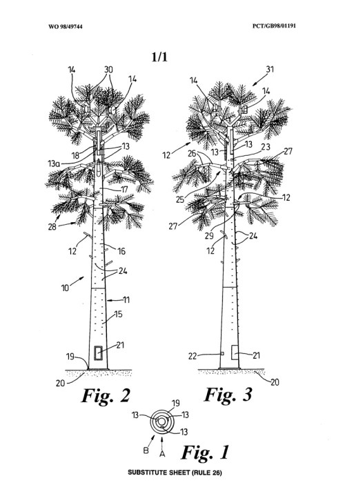 Accidental sculpture: False Tree Mobile Phone Mast / Antenna Tower ...