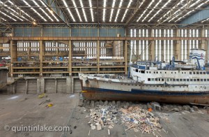 Photos: Steamship Manxman in Pallion Shipyard, Sunderland | Geometry ...