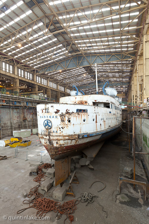 Photos: Steamship Manxman in Pallion Shipyard, Sunderland | Geometry ...