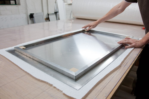 Aluminium Float Frames at Bayeux | Geometry & Silence