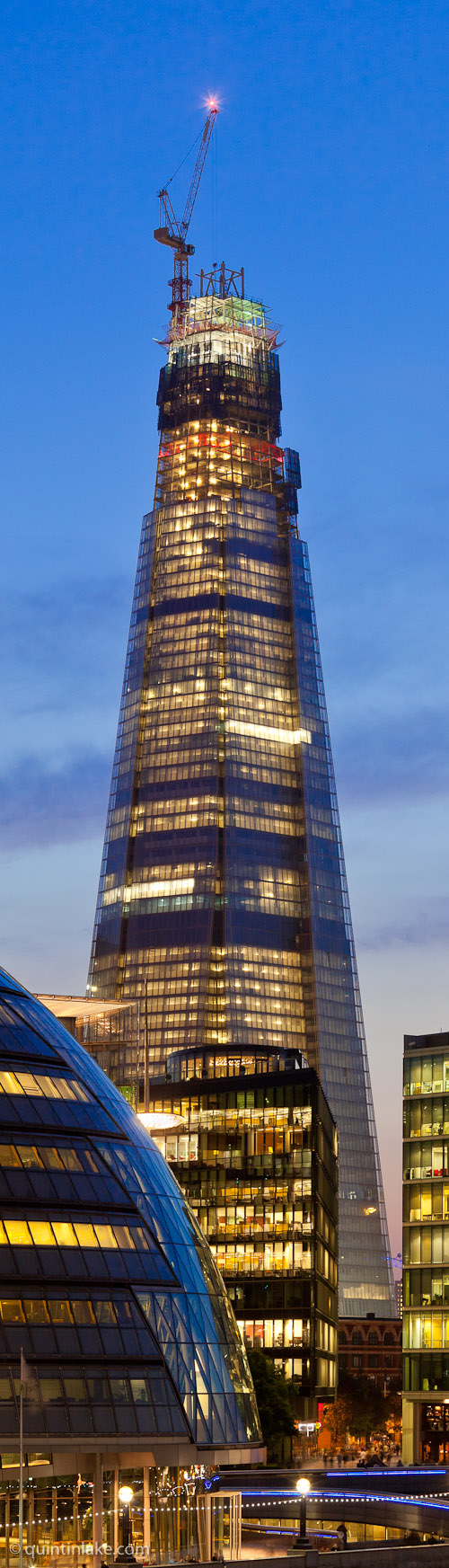 Delight: The Shard London at dusk | Geometry & Silence