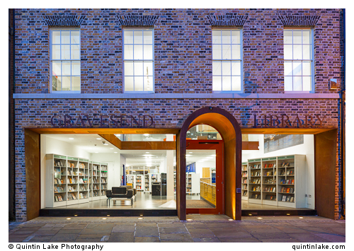 Gravesend Library by Clay Architecture | Geometry & Silence