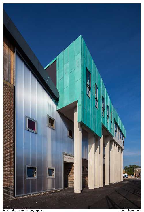 Sports Hall at Magdalen College School by Original Field of ...
