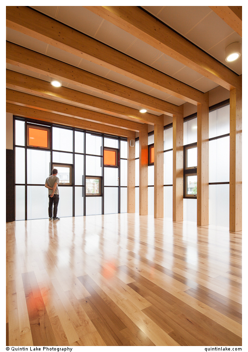 Sports Hall at Magdalen College School by Original Field of ...